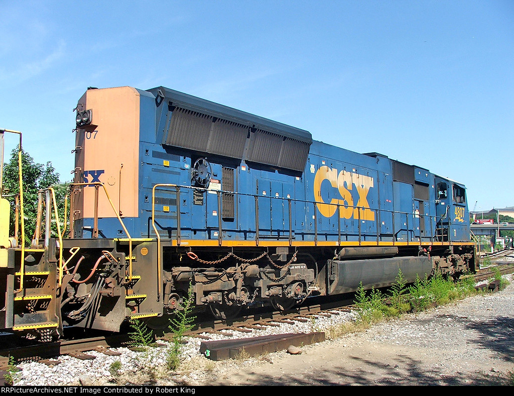 CSX 4807 SD70AC